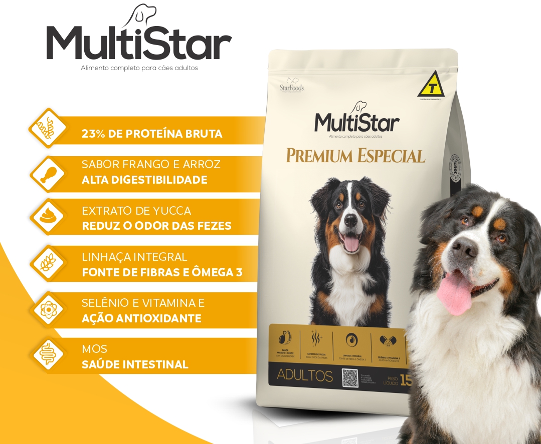 MULTI STAR CÃES ADULTOS PREMIUM ESPECIAL – StarFoods